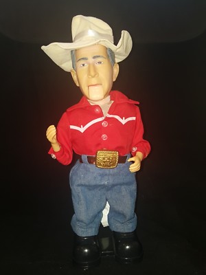 George W Bush Collectors Animated Figure 12" Tall Gemmy Ind | eBay