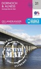 Dornoch & Alness, Invergordon & Tain (Map) OS Landranger Active Map (UK ...
