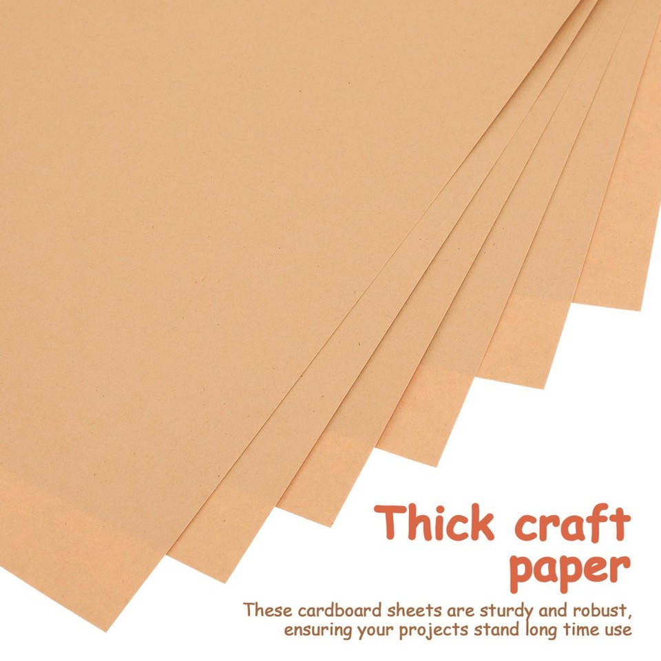 50 Pcs Card Stock Craft Paper Decorative Craft Paper Kraft Paper Sheets ...