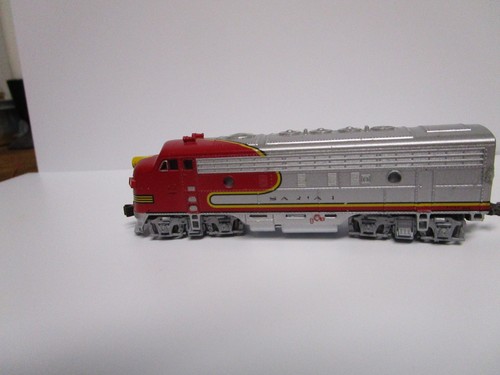 Bachmann N Scale F7-A Santa Fe Diesel Dummy Locomotive - No Box | eBay