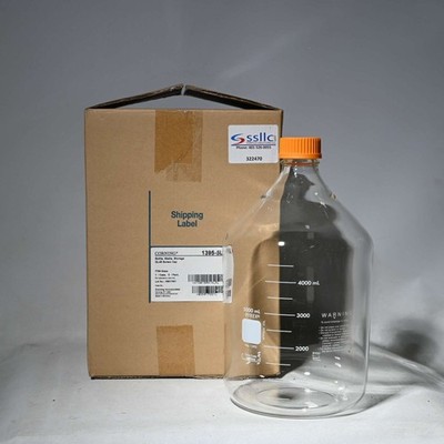 Corning 1395-5L 5000mL Pyrex Media Storage Bottle w. GL45 Screw Cap in ...