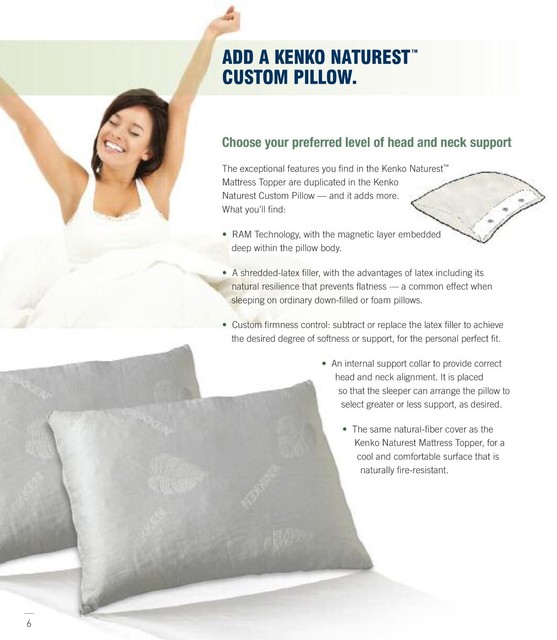 Nikken Kenko Naturest Magnetic Custom Pillow Item 1185 Ships Worldwide ...