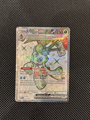 Froslass ex 217/182 Tera Full Art Paradox Rift ENGLISH Pokémon Card NM ...