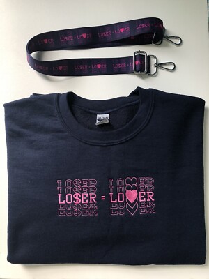 TXT Inspired Merch Loser = Lover Crewneck / Sweatshirt + Bag Strap ...