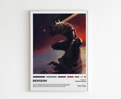 Berserk Digital, Berserk Poster, Digital Poster, High Quality, Wall Art ...