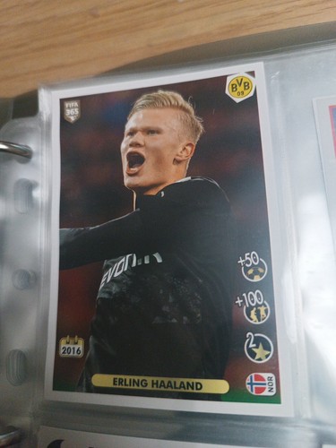ERLING HAALAND STICKER 8 PANINI FIFA 365 ROOKIE DORTMUND NORWAY 2021 | eBay