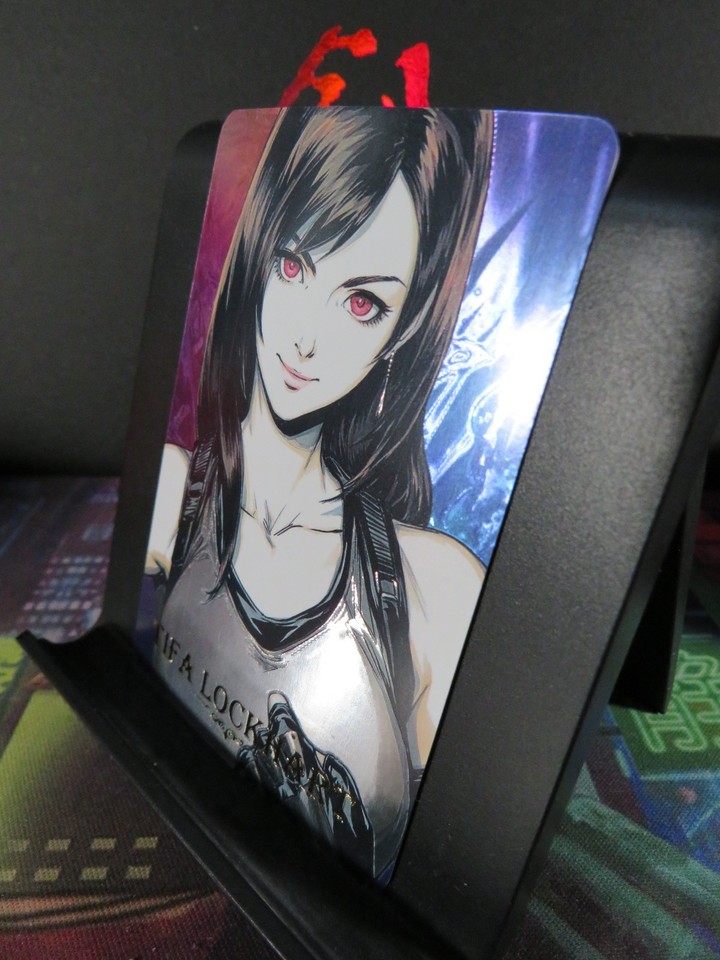 Tifa Lockhart Final Fantasy Art Card Rare Holo Laser Collectible Video ...