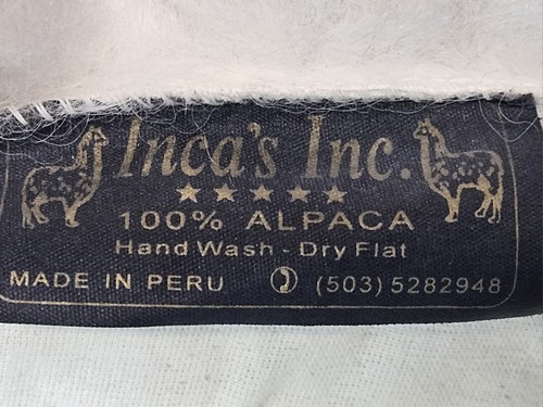 Inca's Inc Alpaca Fur Tapestry Pieced PANDA Picture Wall Hanging Rug 18 ...