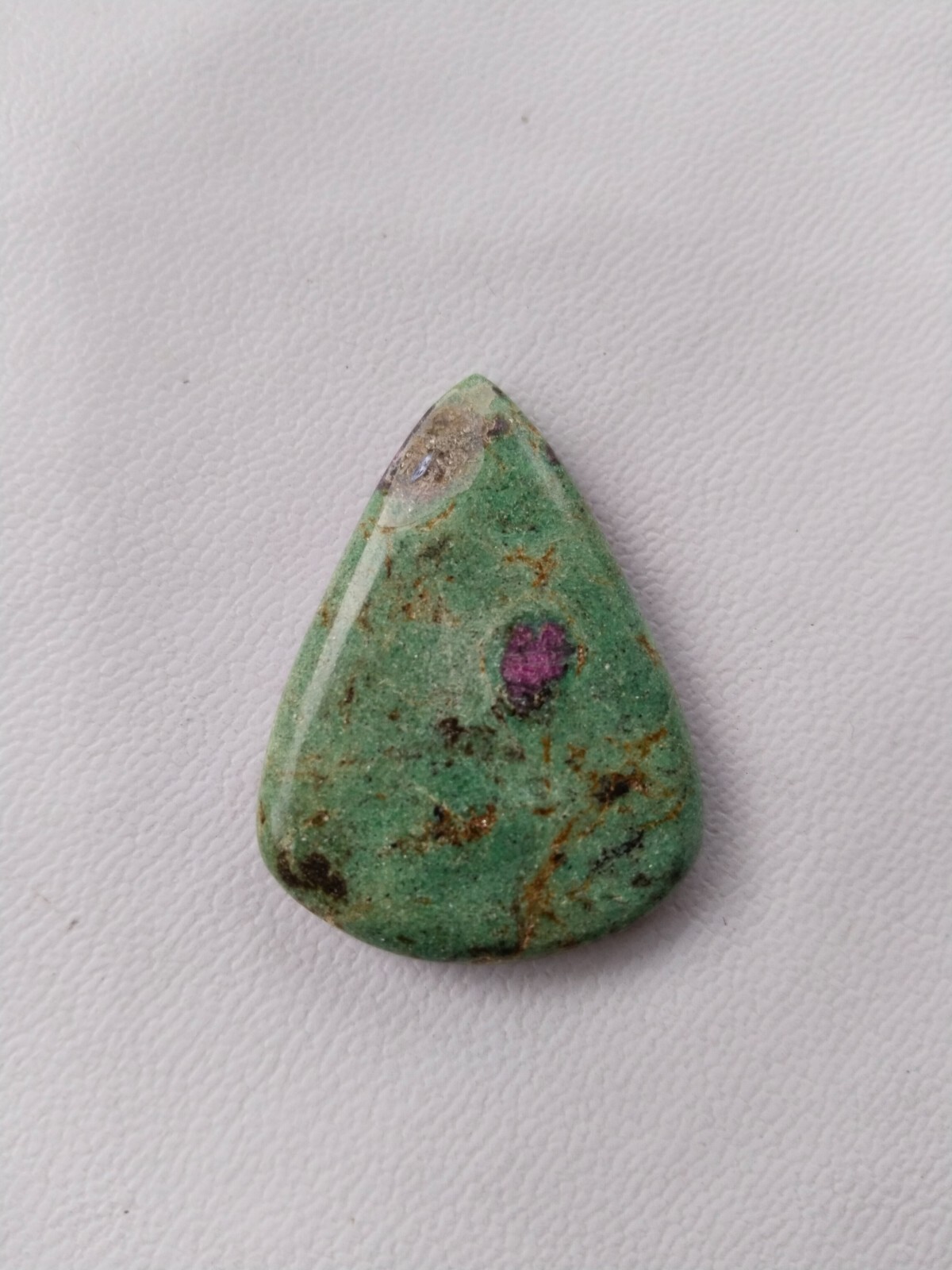 Lot Of 9 Pcs Natural Ruby Fuchsite Cabochon Gemstone Crystal Ruby ...