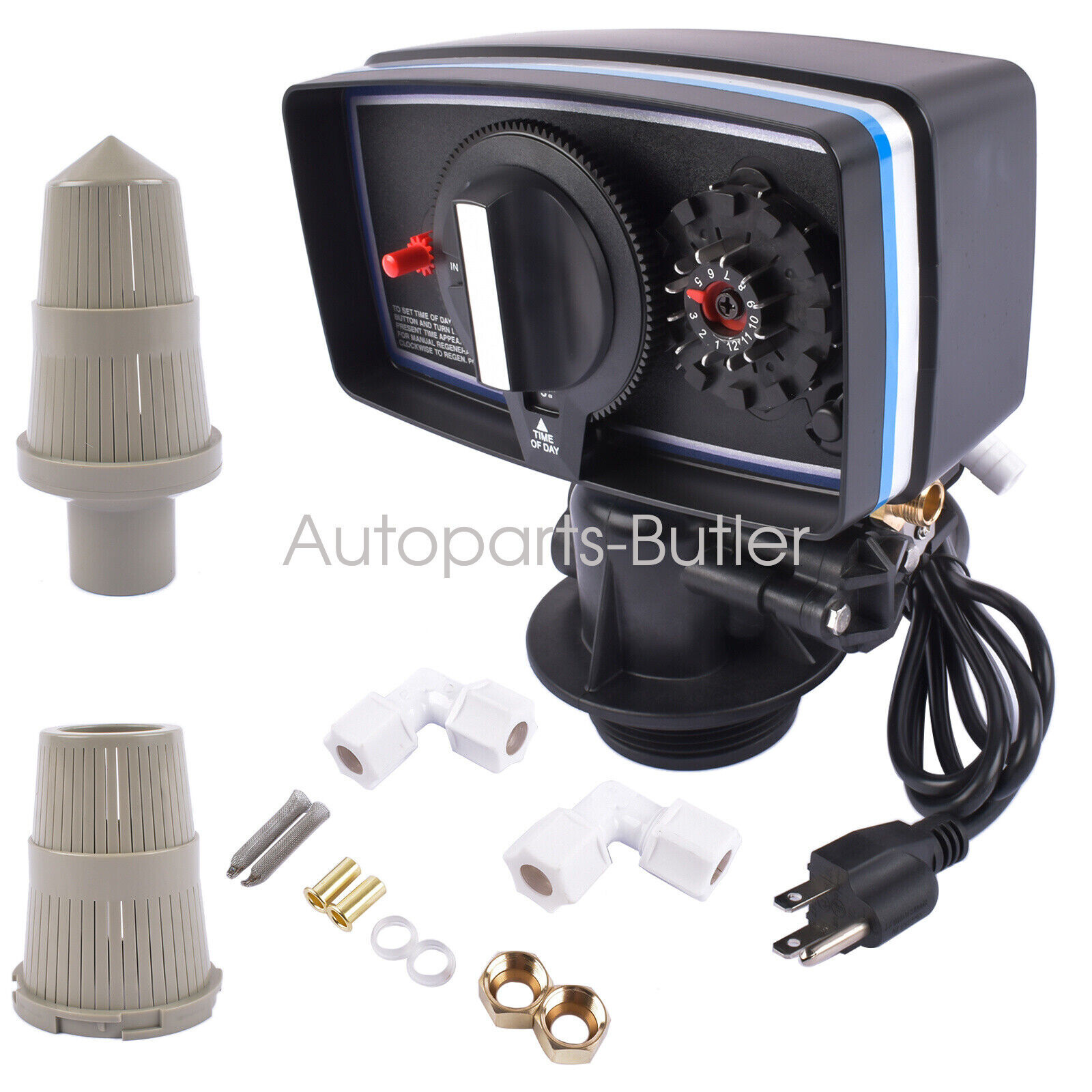 5600 Water Softener Timer 12-Day Timer Control Valve With fine thread ...