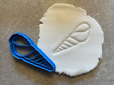 Spiral Shell cookie biscuit cutter, decorating ideas, scallop sea ocean ...