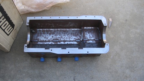 MOROSO DRY-SUMP STEEL OIL PAN CHEVY BB BIG BLOCK DRCE? NOS | eBay