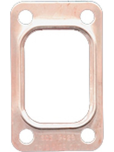 SCE Turbo Flange Gasket 4-Bolt Rectangular Copper T3 / T4 (9428) | eBay ...