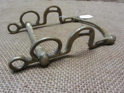 Vintage Brass Never Rust Driving Bit RARE Antique Horse Harness 11126 ...