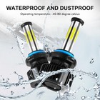 6 Side 9005 9006 LED Combo Headlights Kit Bulbs 6500K High Low Beam ...