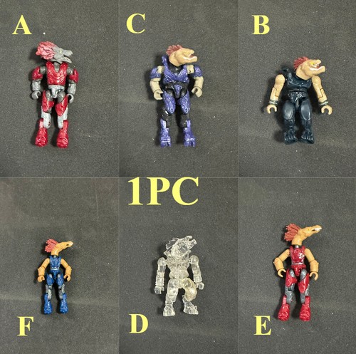 Mega Bloks Halo Kig-Yar Minor Skirmisher Major Figure Kig-Yar Series ...