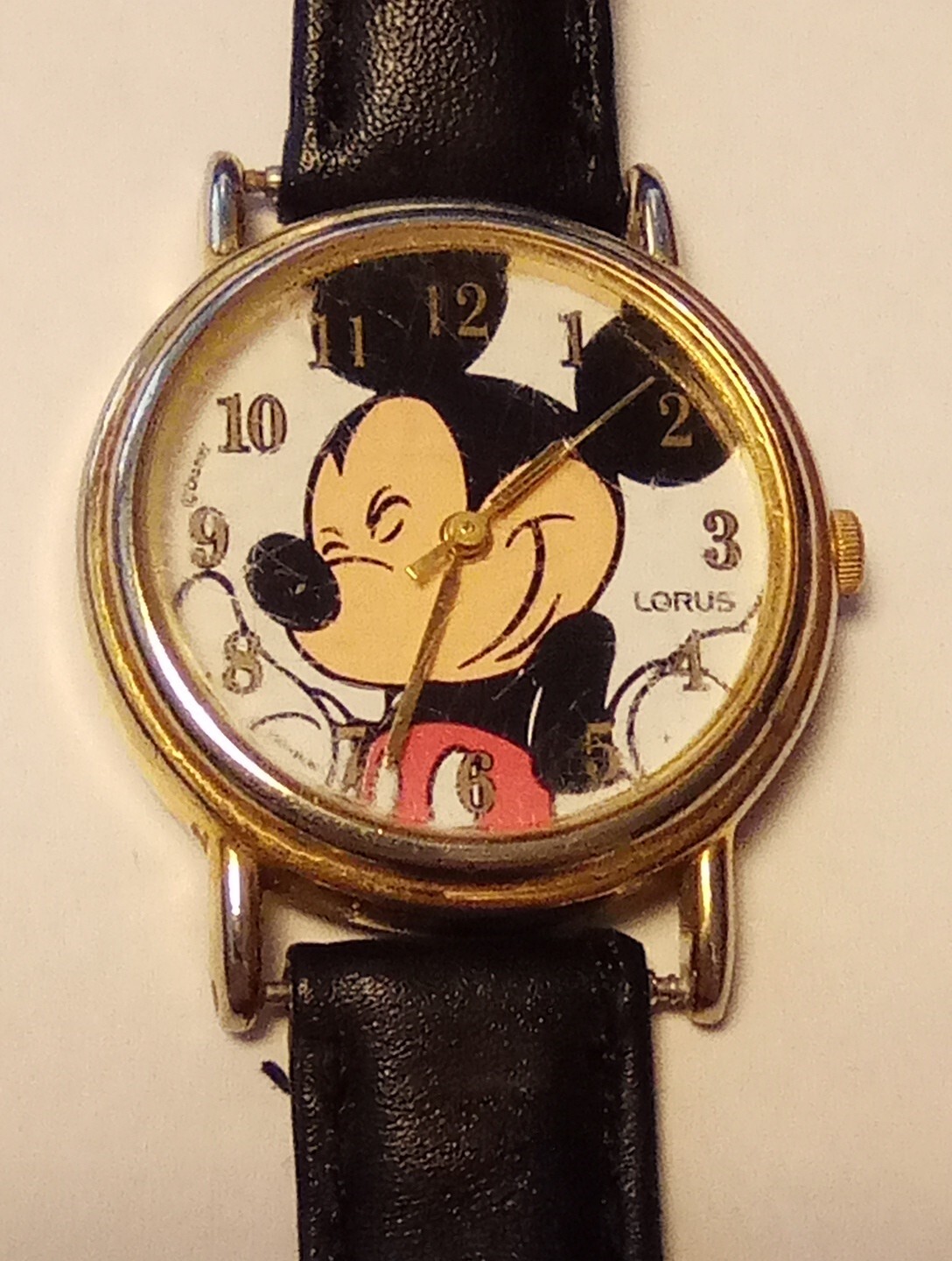 DISNEY'S MICKEY MOUSE LORUS LOGO WATCH GREAT FOR ANY COLLECTION! | eBay