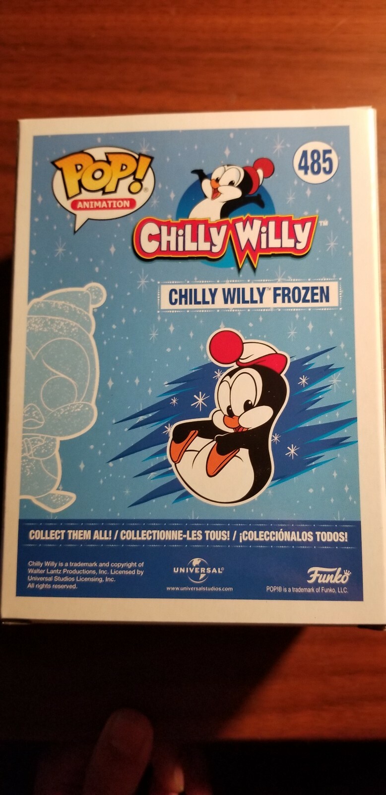 Funko POP! Chilly Willy Frozen #485 Funko Shop 12 Days of Christmas ...