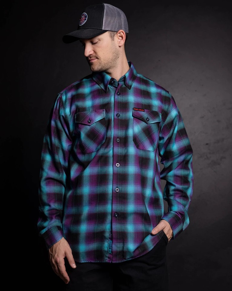 DIXXON FLANNEL x BLACK SABBATH PARANOID Flannel Shirt Men's Medium | eBay
