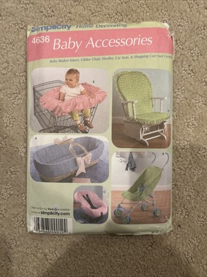 Simplicity 4636 Baby Accessories pattern,UNCUT, Stroller, Car Seat ...