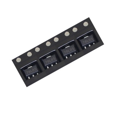 20/50/100Pcs 78L05 L78L05 7805 Voltage Regulator 5V 100mA SOT-89 SMD ...