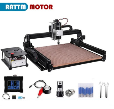 4540 CNC Router 500W Spindle Laser Engraving Machine kit For PCB Wood ...