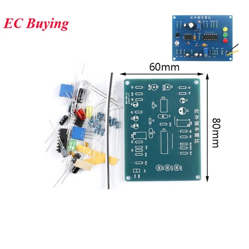 Infrared Reversing Indicator Radar Kit, Speed Detection IR Ranging ...