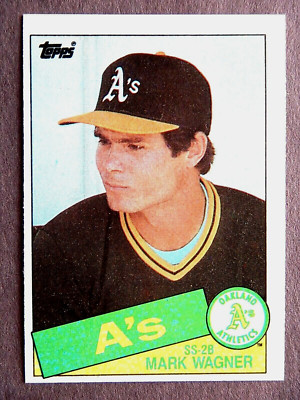 Mark Wagner #581 Topps 1985 Baseball Card (Oakland Athletics) *VG | eBay