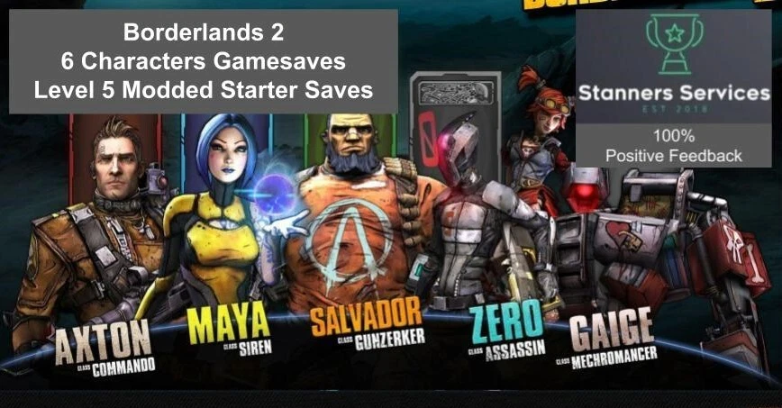 Borderlands 1 Characters