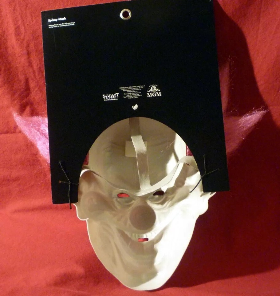 Killer Klowns From Outer Space Spikey face mask or wall decoration ...