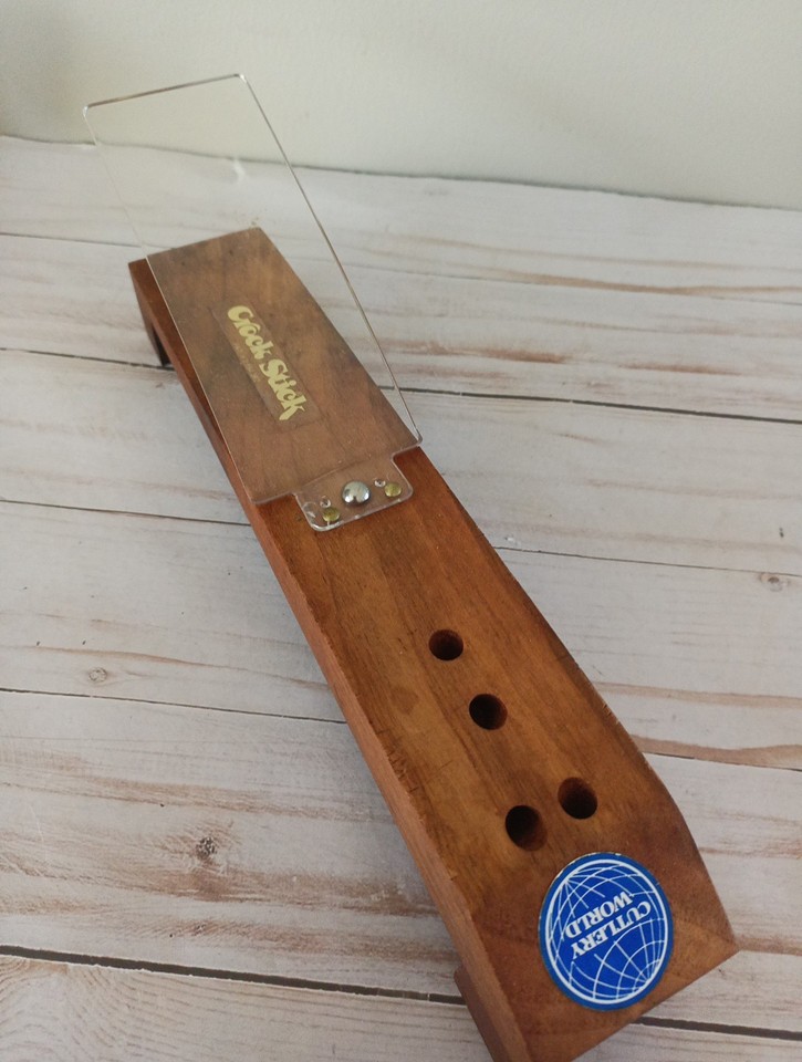 Vintage Crock Stick Knife & Scissor Sharpener 4-Rod w/ Original Box USA ...