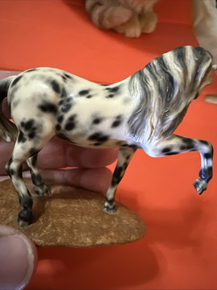 Breyer stablemate custom G4 Andalusian/Chrome - leopard appy x Kim Burd ...