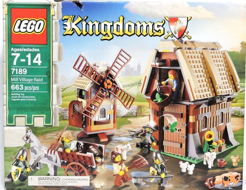 LEGO 7189 Mill Village Raid - New, Sealed, Never Opened RETIRED, HARD ...