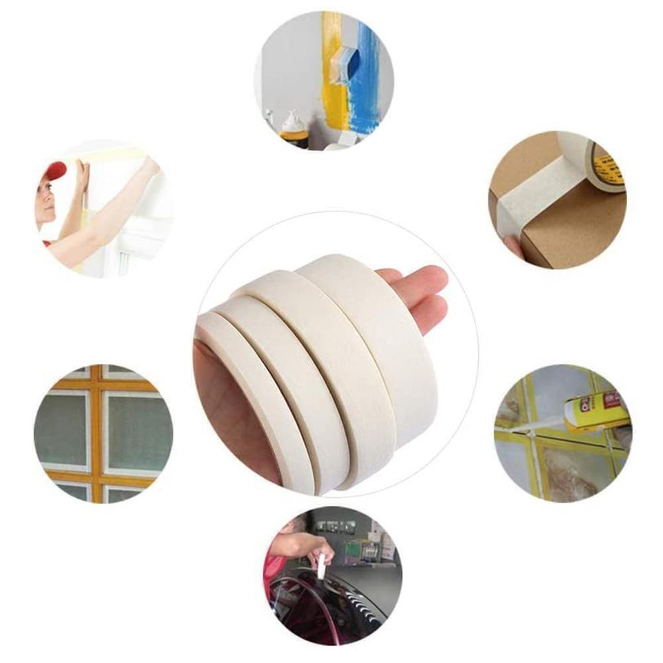 Masking Tape Adhesive DIY Painting Paper Painter Decor Purpose Craft 10 ...