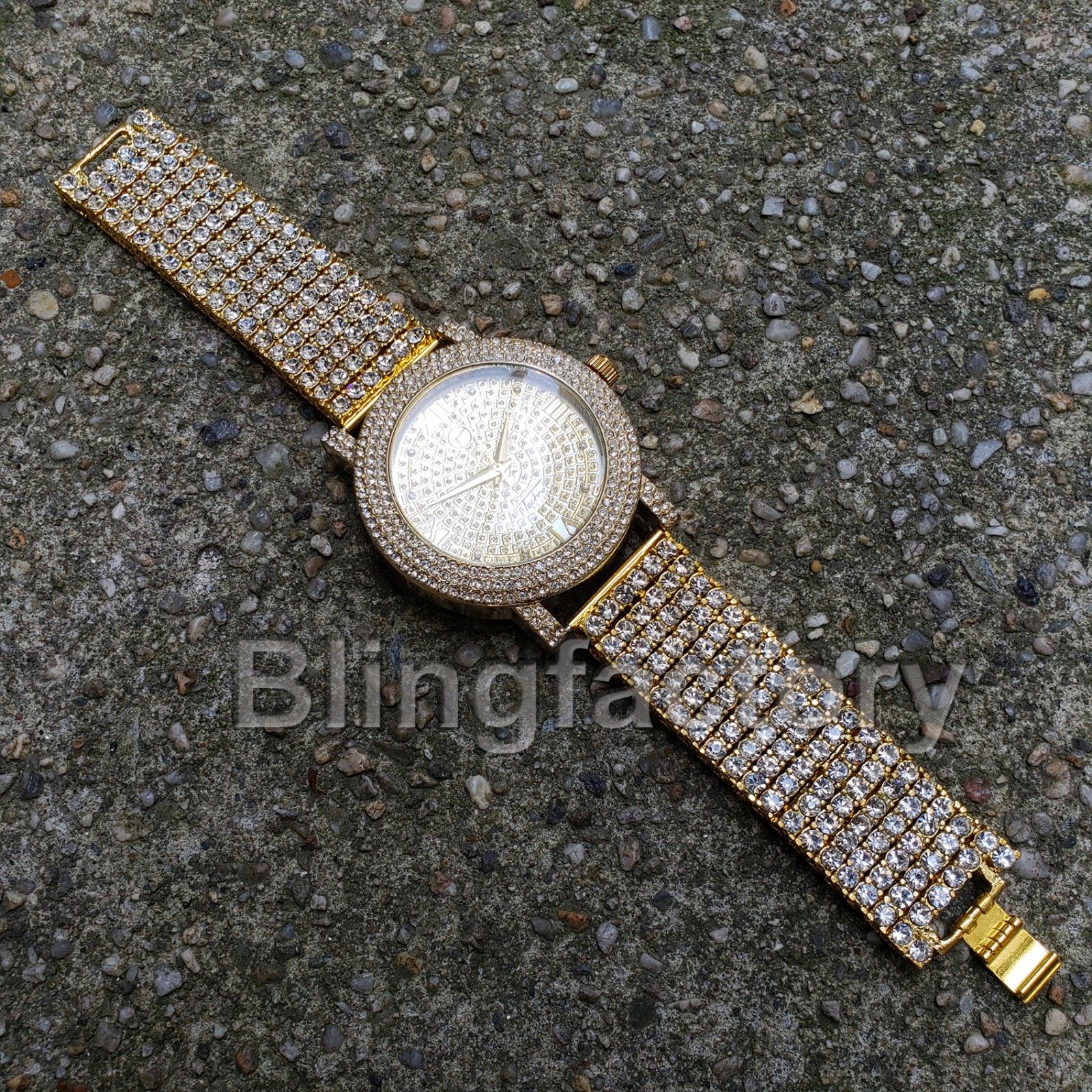 MEN'S HIP HOP QUAVO LUXURY 6 ROWS LAB DIAMOND FULL ICED BAND DRESS ...