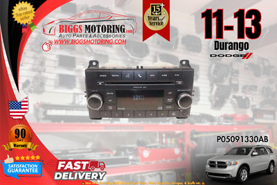2011-2013 Dodge Durango Res Radio Stereo Cd Player P05091330AB | eBay
