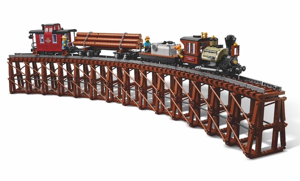 🚂 LEGO BrickLink 910035 Logging Railway - Fast Ship! 🚂 | eBay