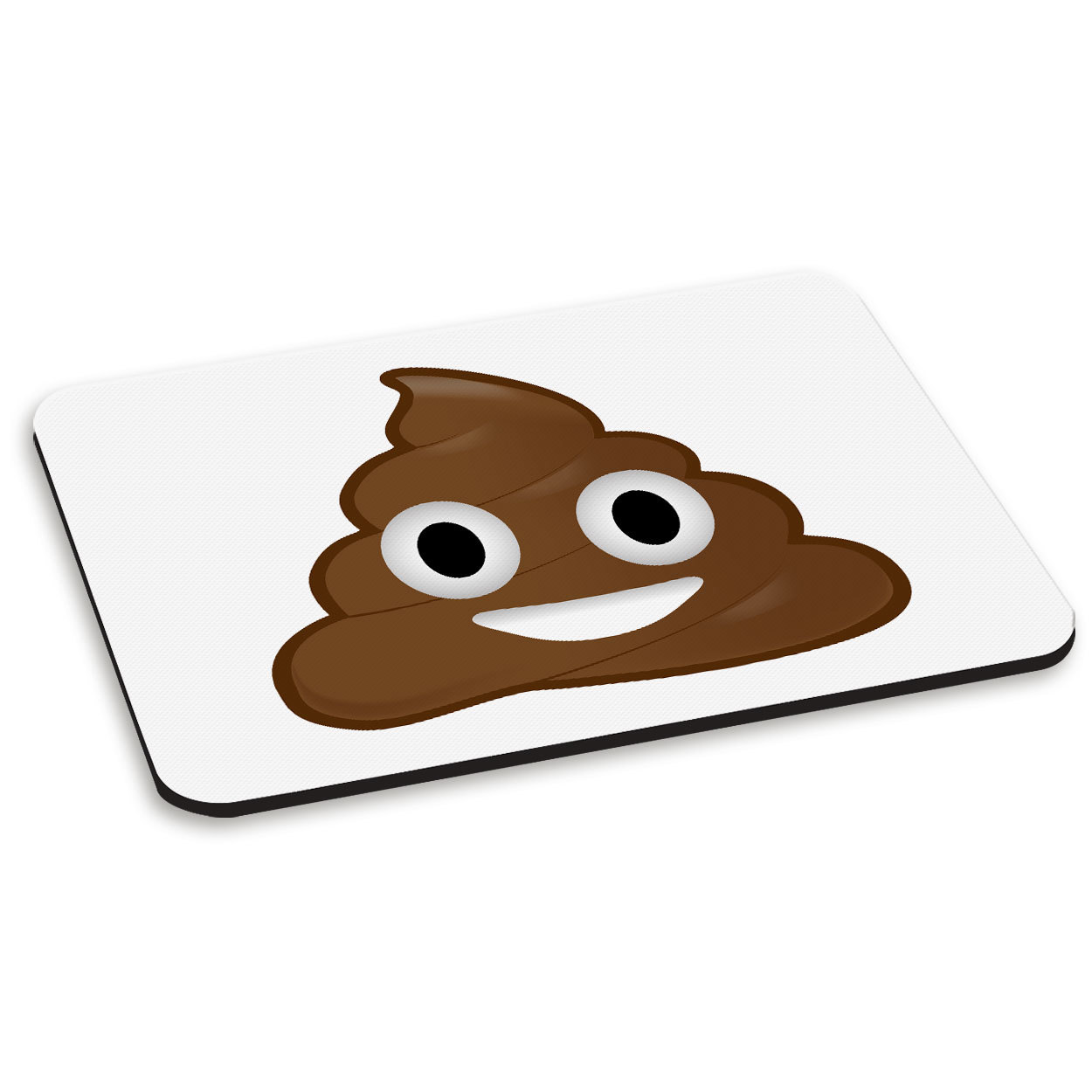 Poo Poop Face PC Computer Mouse Mat Pad Cartoon Funny Joke | eBay