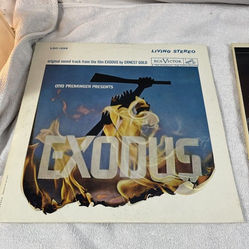 Exodus Otto Preminger Film Soundtrack Vinyl LP Record Album 1960 ...