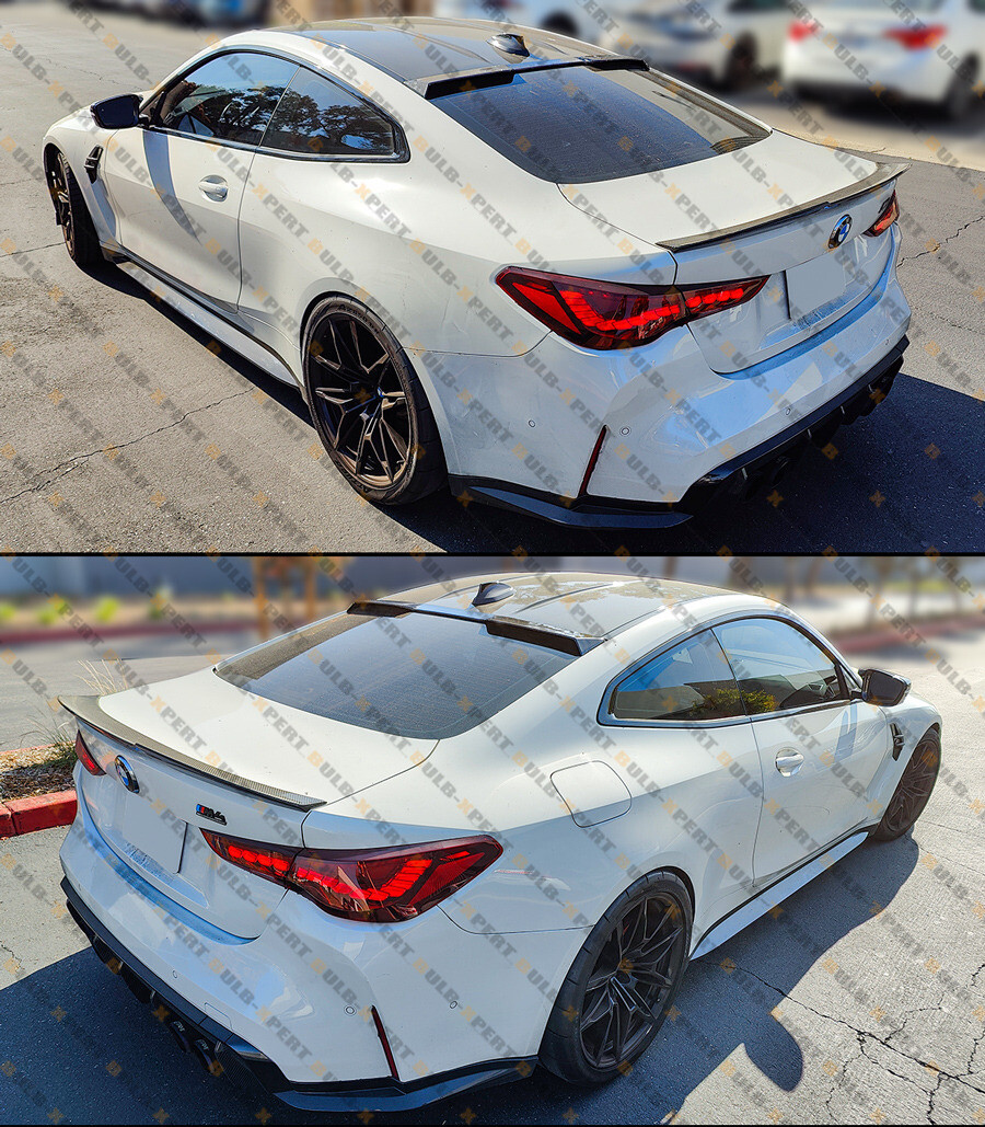 FOR 21-26 BMW G22 430i M440i G82 M4 COUPE P STYLE CARBON FIBER ROOF ...