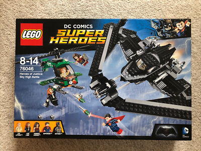 NEW LEGO 76046 Heroes of Justice: Sky High Battle Rare & Retired | eBay UK