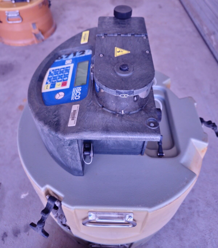 Teledyne Isco 6712 Portable Sampler Water Machine Controller, Sample ...