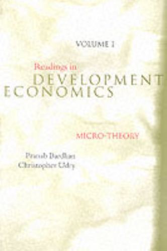 Readings in Development Microeconomics Vol. I : Micro-Theory by ...