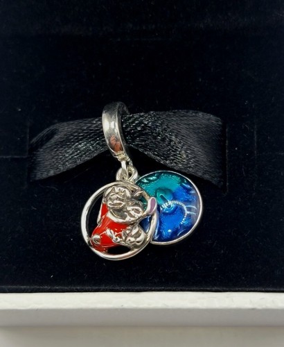 Authentic Pandora Disney Lilo & Stitch Family Dangle Charm 799383C01 ...