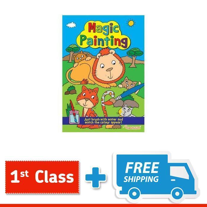 Magic Painting Books - 2 Pack Colouring In Activity Fun Kids Children ...