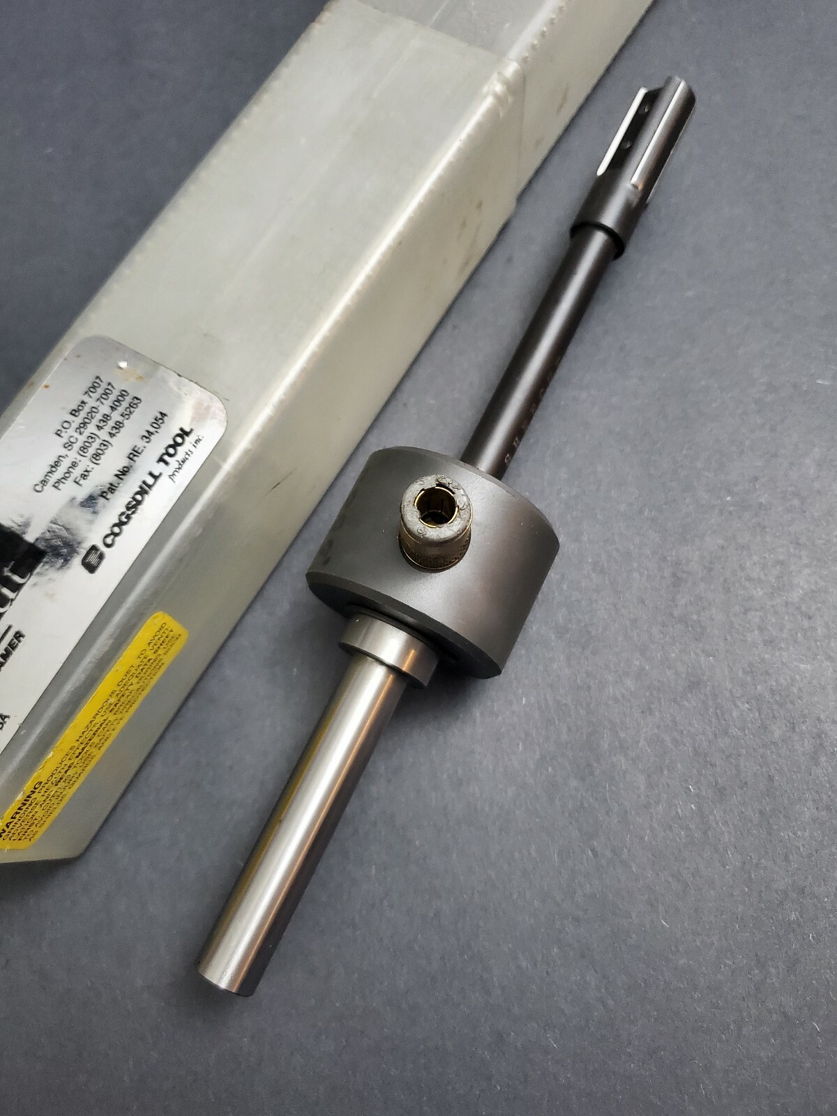 Cogsdill USA 0.5685" Shefcut Reamer ½" Coolant Through Machinist ...