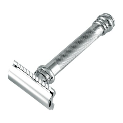 Merkur Solingen 47C Double Edge Safety Razor: Chrome 90 47 001 Long ...