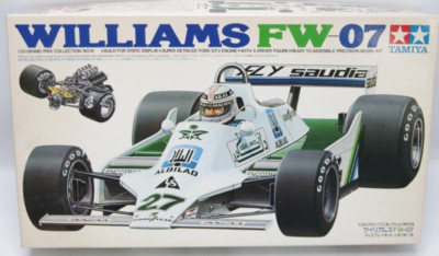 TAMIYA 1/20 Williams FW-07 #27 Alan Jones Plastic Model Kit | eBay UK