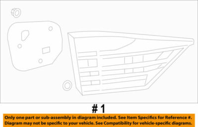 81581-33240 Toyota Lens and body, rear lamp, rh 8158133240, New Genuine ...