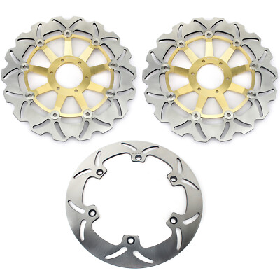 For Honda Valkyrie 1500 GL1500 1997-2003 Front Rear Brake Rotors Disc ...